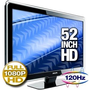 Philips led TV 52" 52PFL8605/98 (used) FullHD, TV & Home Appliances, TV ...