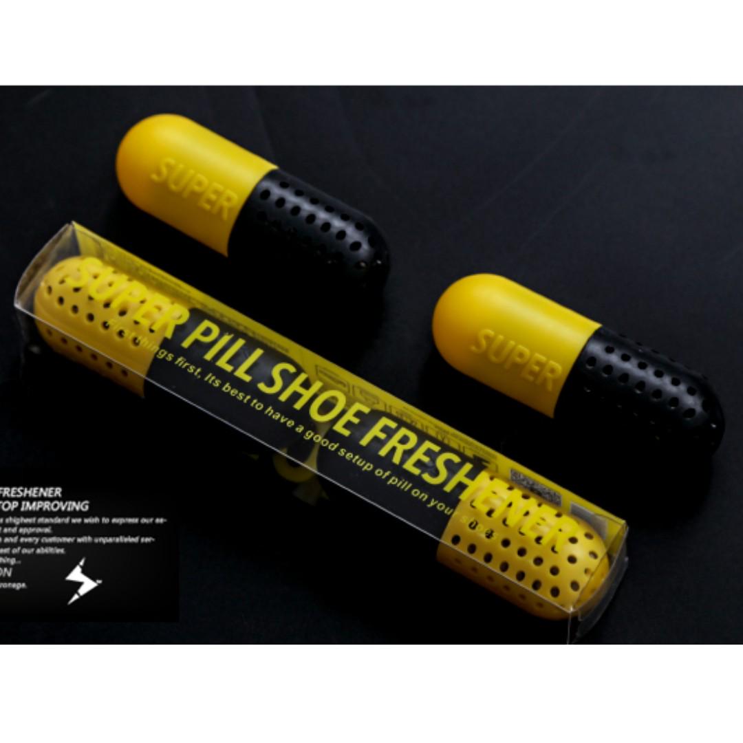 (PO) Super Pill Shoe Freshener Sneaker Freshener (2 pecs set), Men's ...