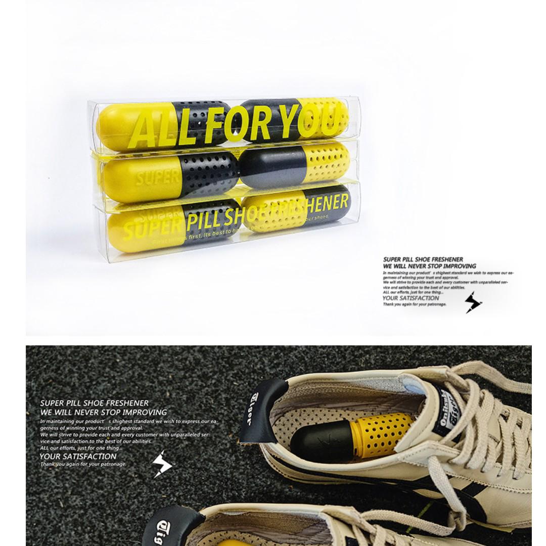 (PO) Super Pill Shoe Freshener Sneaker Freshener (2 pecs set), Men's ...