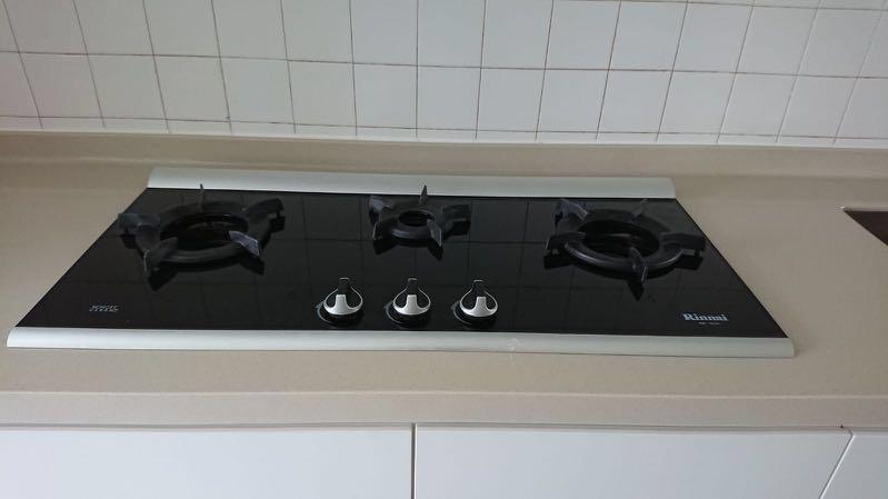 Rinnai RB 3CG Three Burners Ceramic Glass Top Built-In Hob, TV & Home Appliances, Kitchen ...