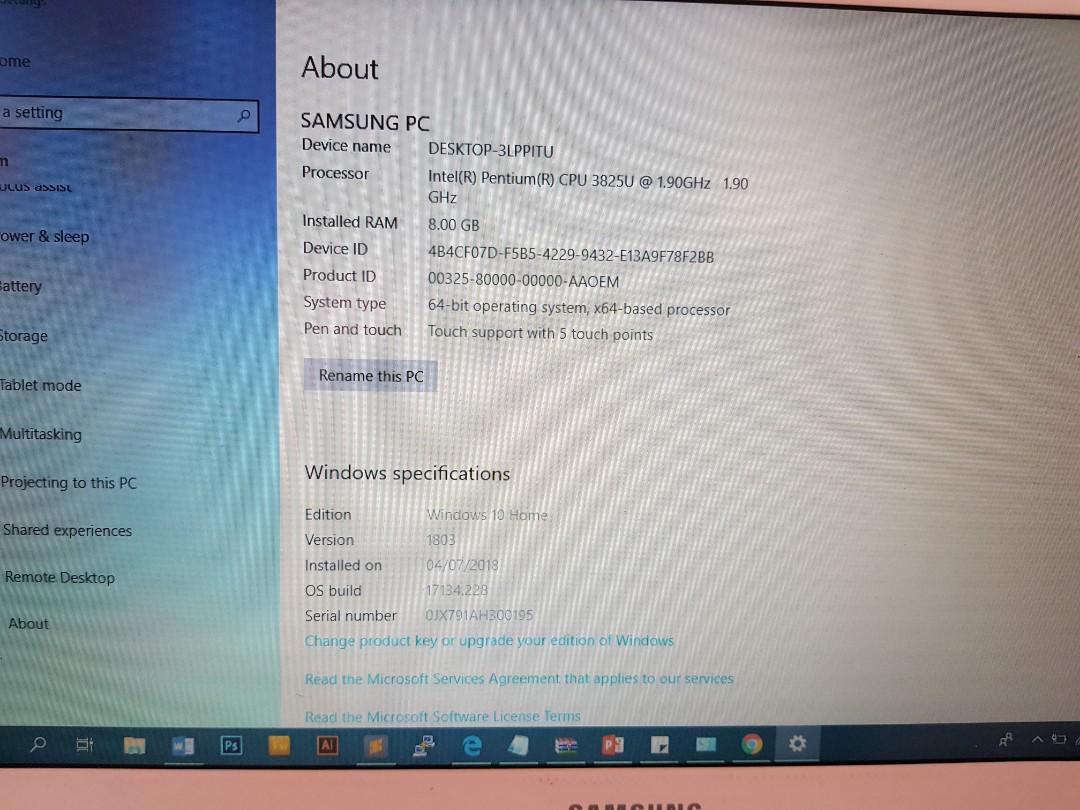 Samsung LAPTOP NT500-R5H 15.6", 1TB 8GB, Computers & Tech, Laptops & Notebooks on Carousell