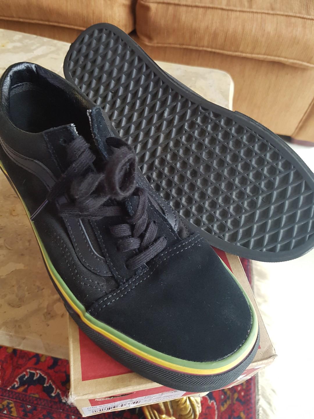 Vans Old School Rasta, Men's Fashion, Footwear, Sneakers on Carousell
