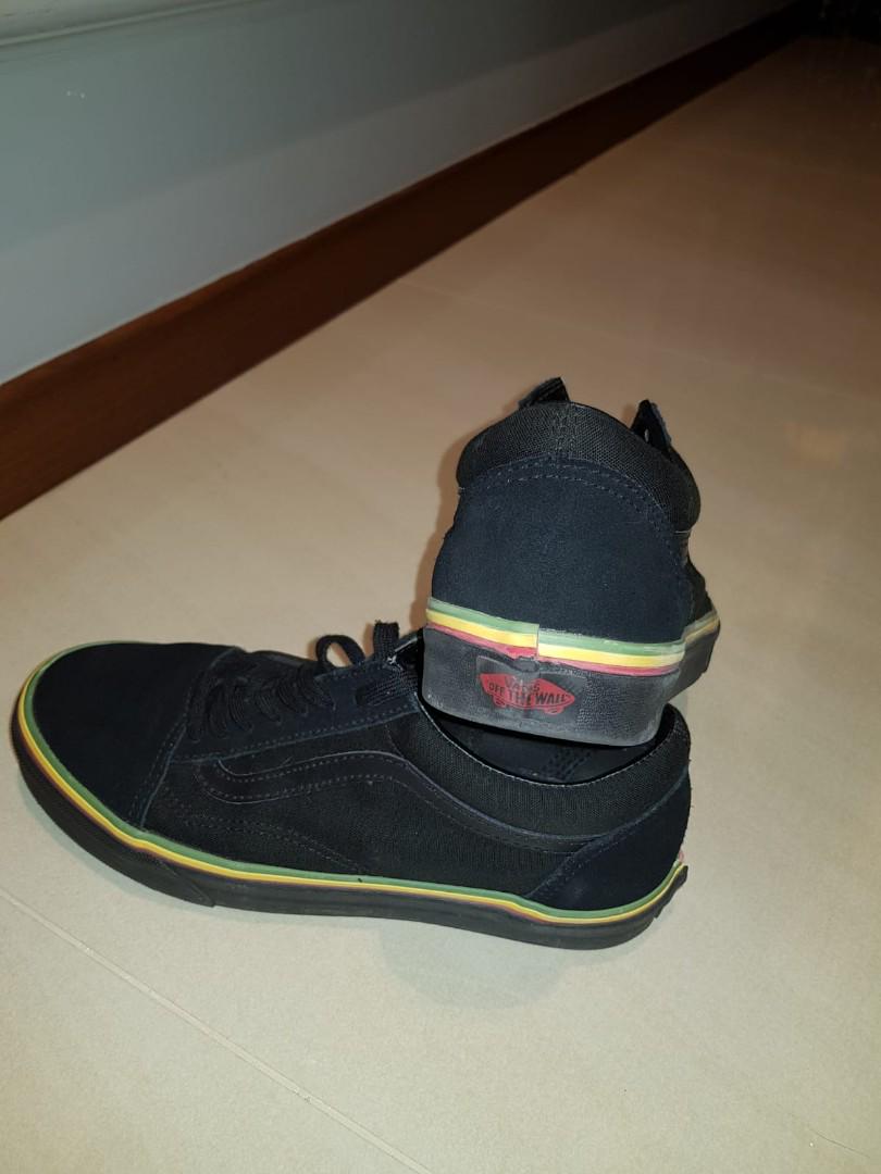 Vans Old School Rasta, Men's Fashion, Footwear, Sneakers on Carousell