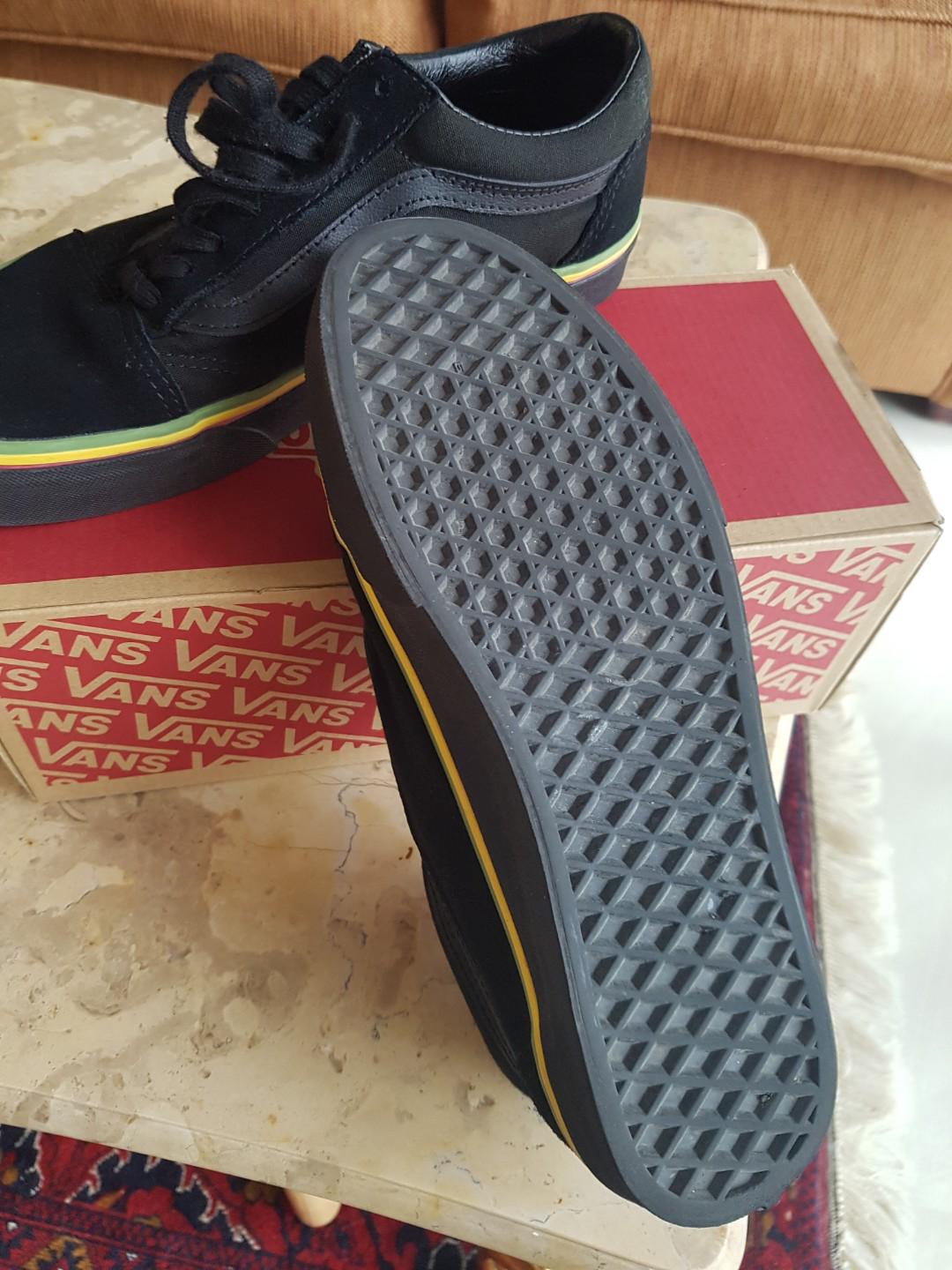 Vans Old School Rasta, Men's Fashion, Footwear, Sneakers on Carousell