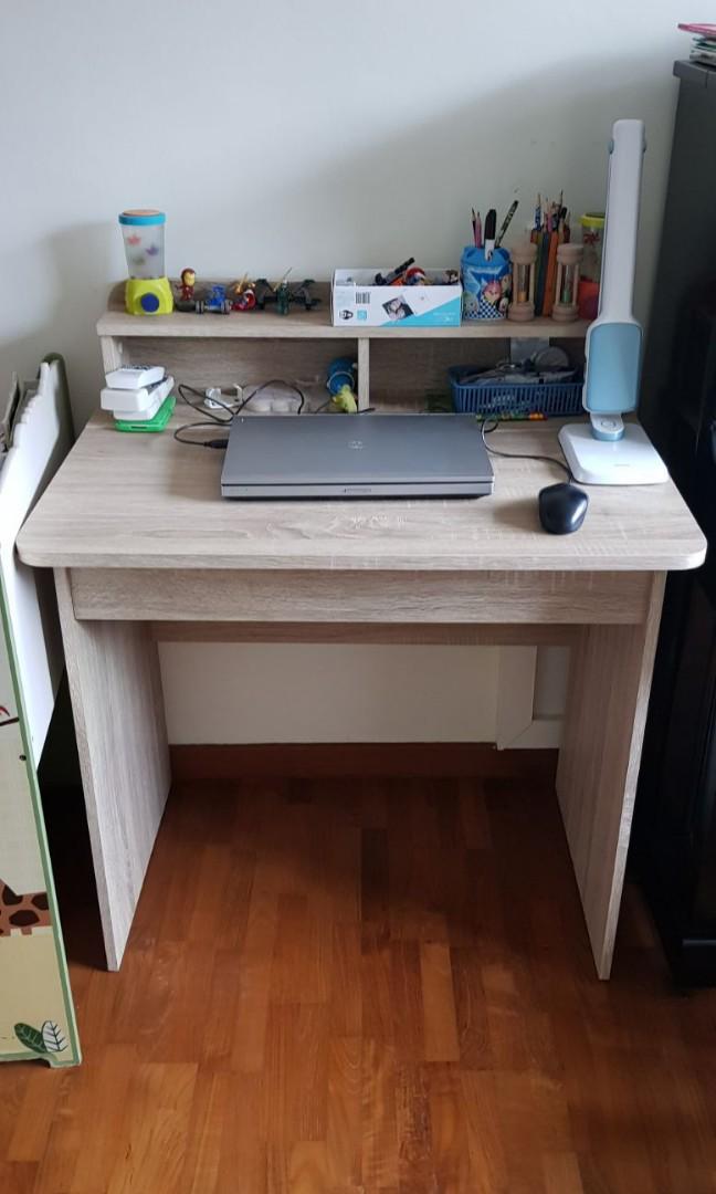 vihive small dressing table/study table with mirror, Furniture & Home ...