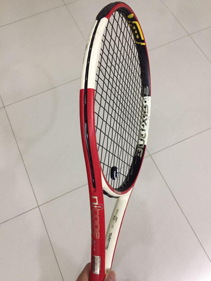 Wilson nCode Six One 95, 16 x 18, Sports Equipment, Sports & Games ...