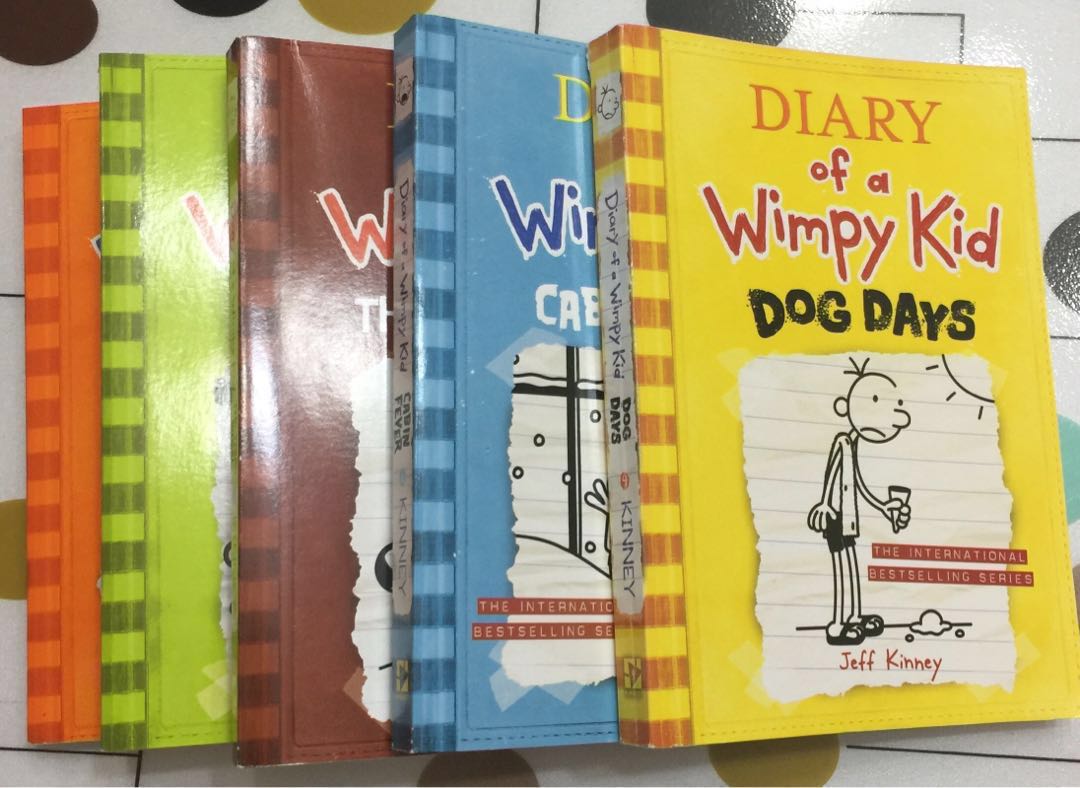 Wimpy Kids (Box Sets), 興趣及遊戲, 書本 & 文具, 小朋友書 - Carousell