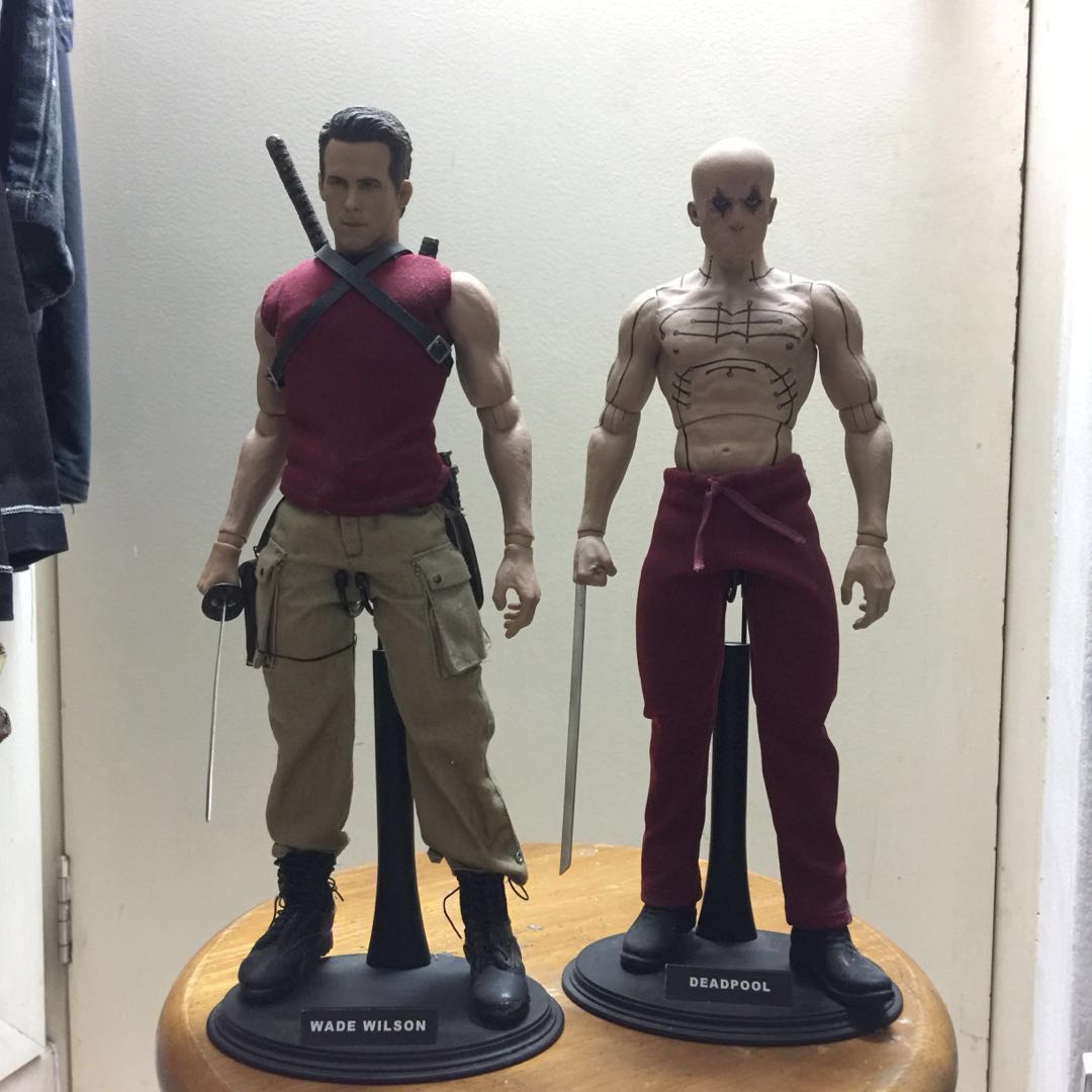 1/6 scale custom kitbash deadpool set, Hobbies & Toys, Toys & Games on ...