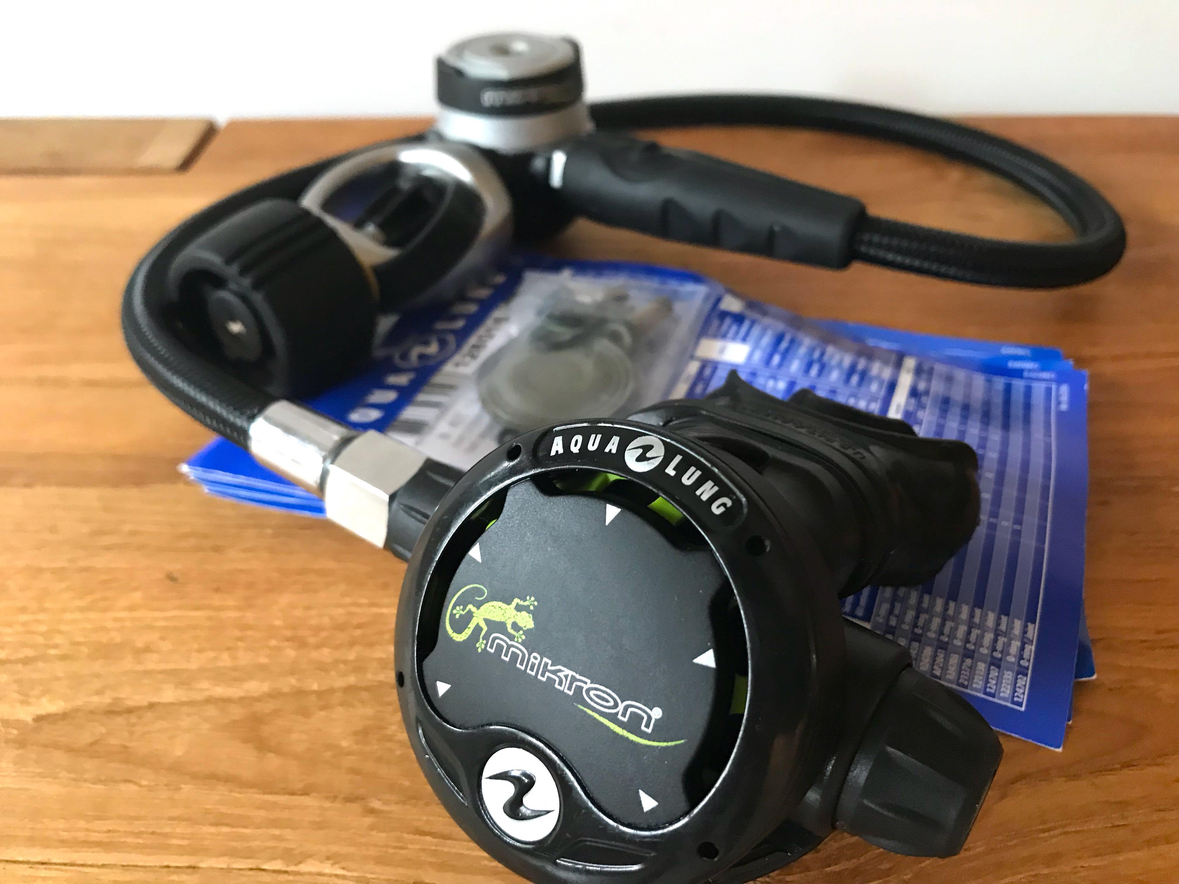 Aqualung mikron regulator (1st and 2nd stage), Sports Equipment, Sports ...