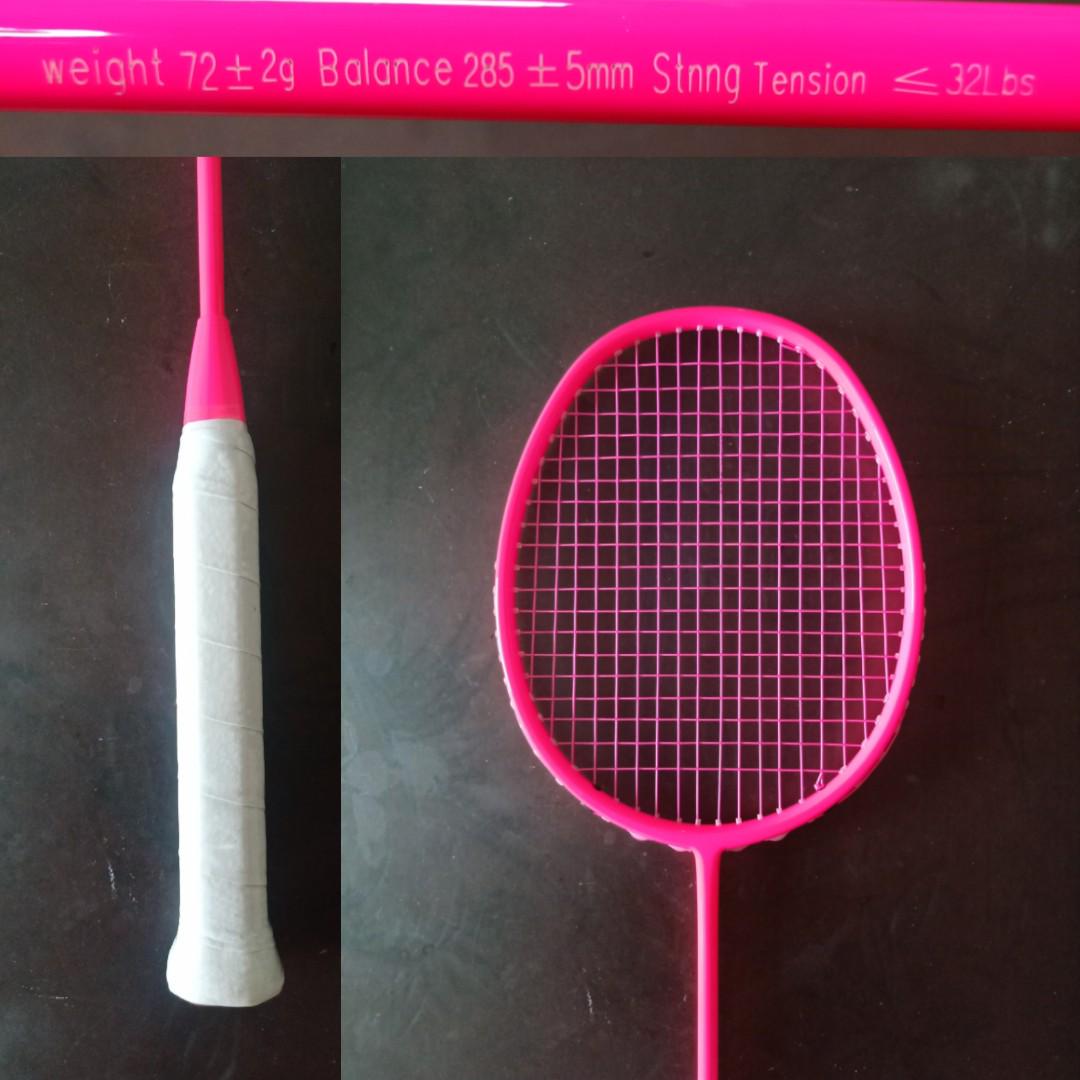 Badminton racquet for sweet spot hitting training and fun, Sports ...