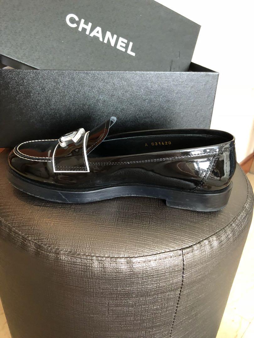 Chanel loafer, Women's Fashion, Footwear, Sneakers on Carousell