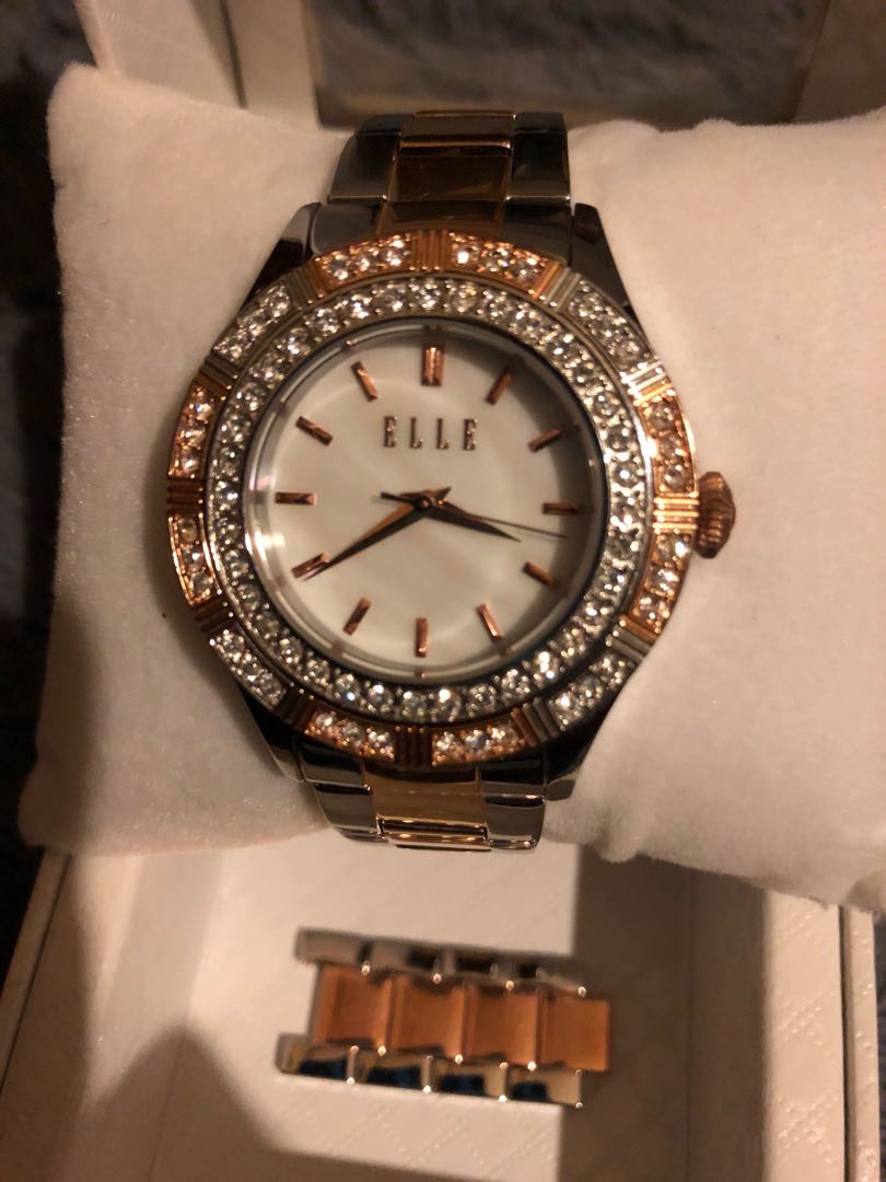 ELLE watch *authentic*, Fesyen Wanita, Jam Tangan di Carousell