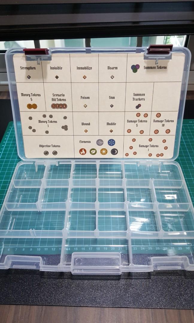 Gloomhaven - Plano Storage Solution, Hobbies & Toys, Toys & Games on ...