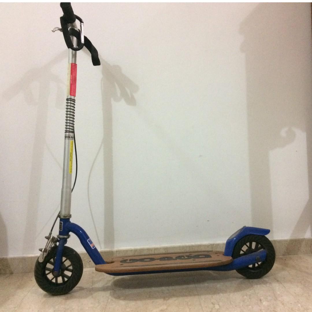 Go-Ped Know-Ped Kick Scooter (Blue), Sports Equipment, Bicycles & Parts ...
