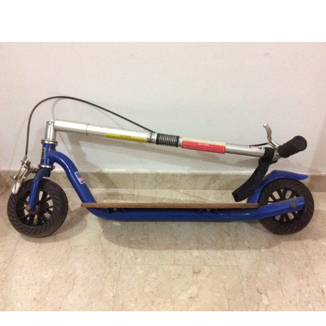 Go-Ped Know-Ped Kick Scooter (Blue), Sports Equipment, Bicycles & Parts ...