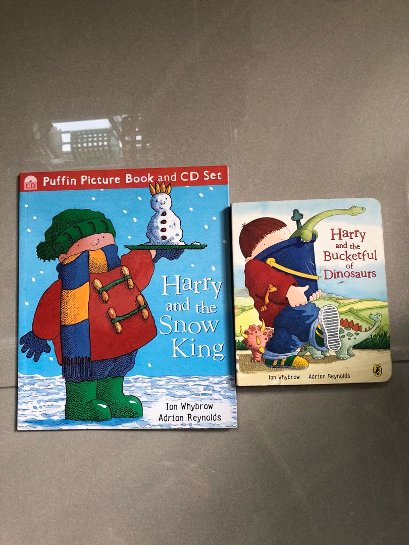 Harry and the bucketful of dinosaur - 2 books, Hobbies & Toys, Books ...