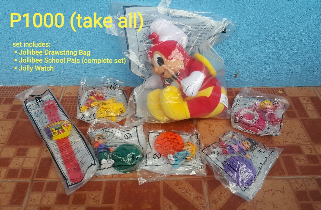 JOLLIBEE Merchandise Bundle, Hobbies & Toys, Toys & Games on Carousell