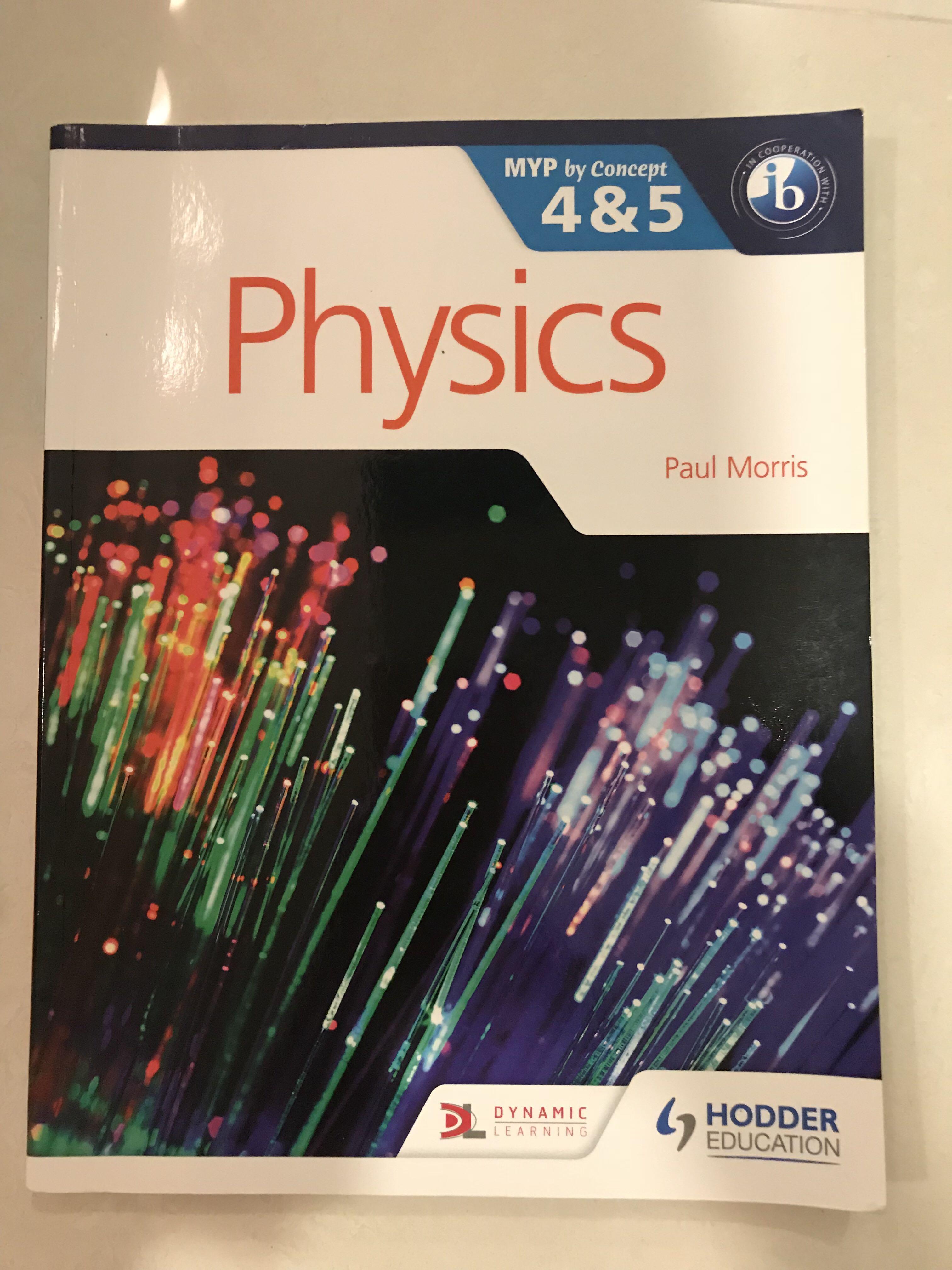 MYP by Concept 4&5 Physics Textbook, Hobbies & Toys, Books & Magazines ...