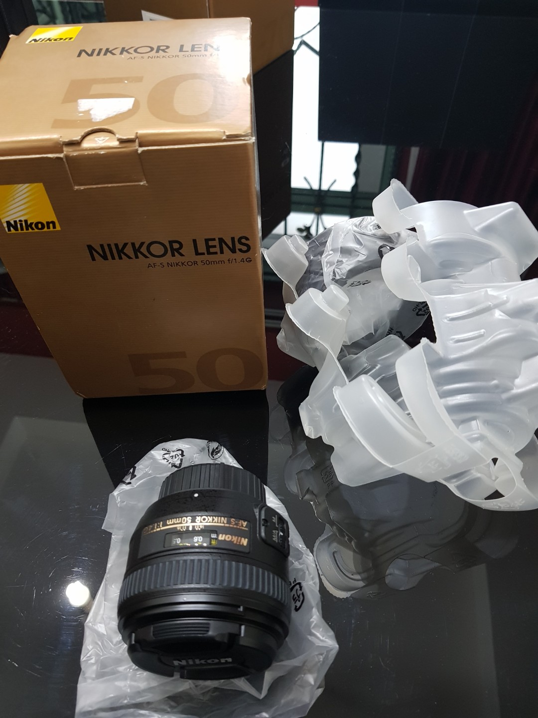 Nikkor 50mm f/1.4G, Photography, Lens & Kits on Carousell