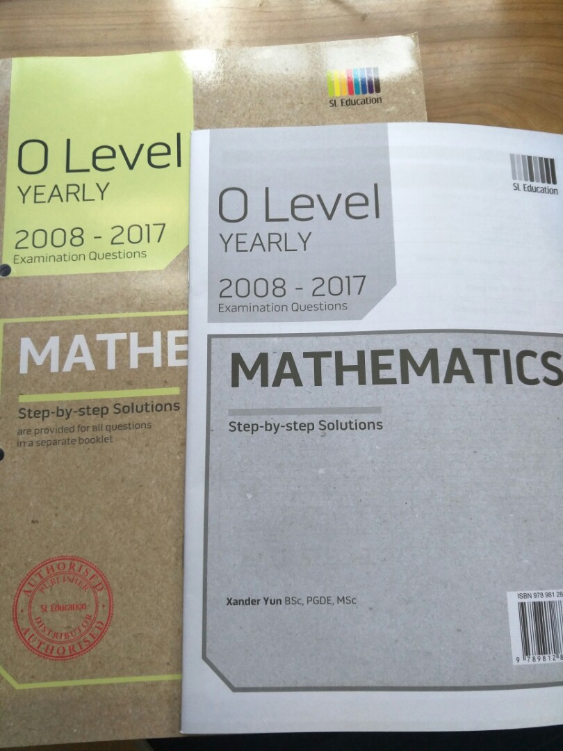 O-levels E-maths ten years series, Hobbies & Toys, Books & Magazines ...