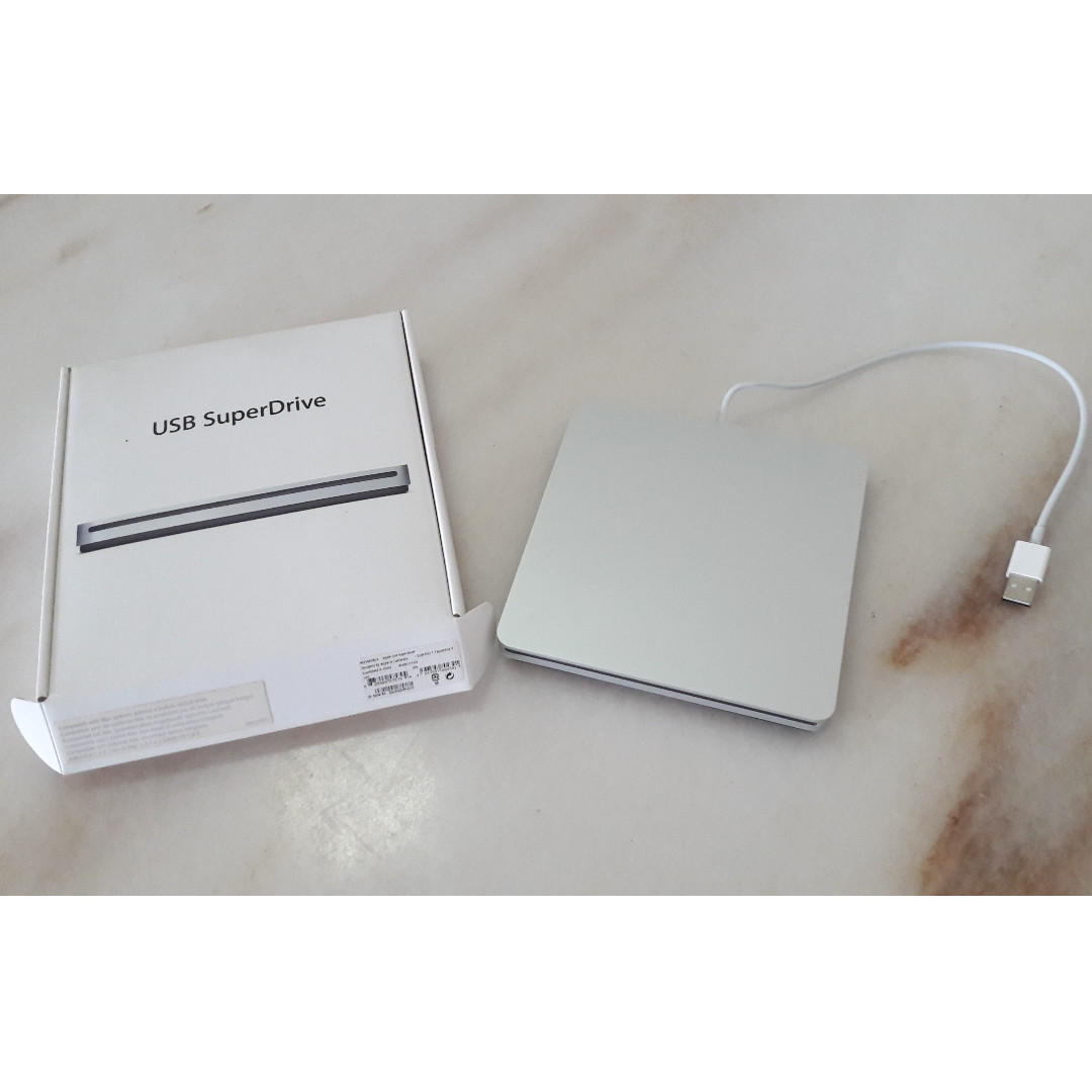 Original Apple USB SuperDrive CD player, Computers & Tech, Parts ...