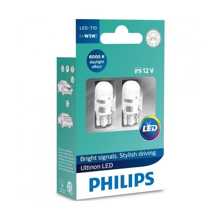 Car and motorcycle Cabin. License. Pole Light - Philips Whitevision W5W ...