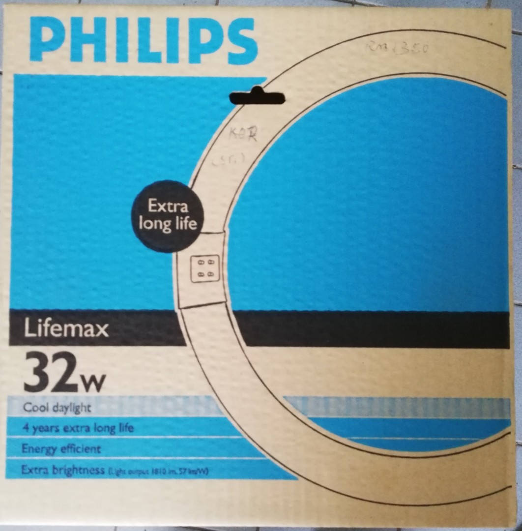 PHILIPS Ringlight 32 Watt, Furniture & Home Living, Lighting & Fans ...