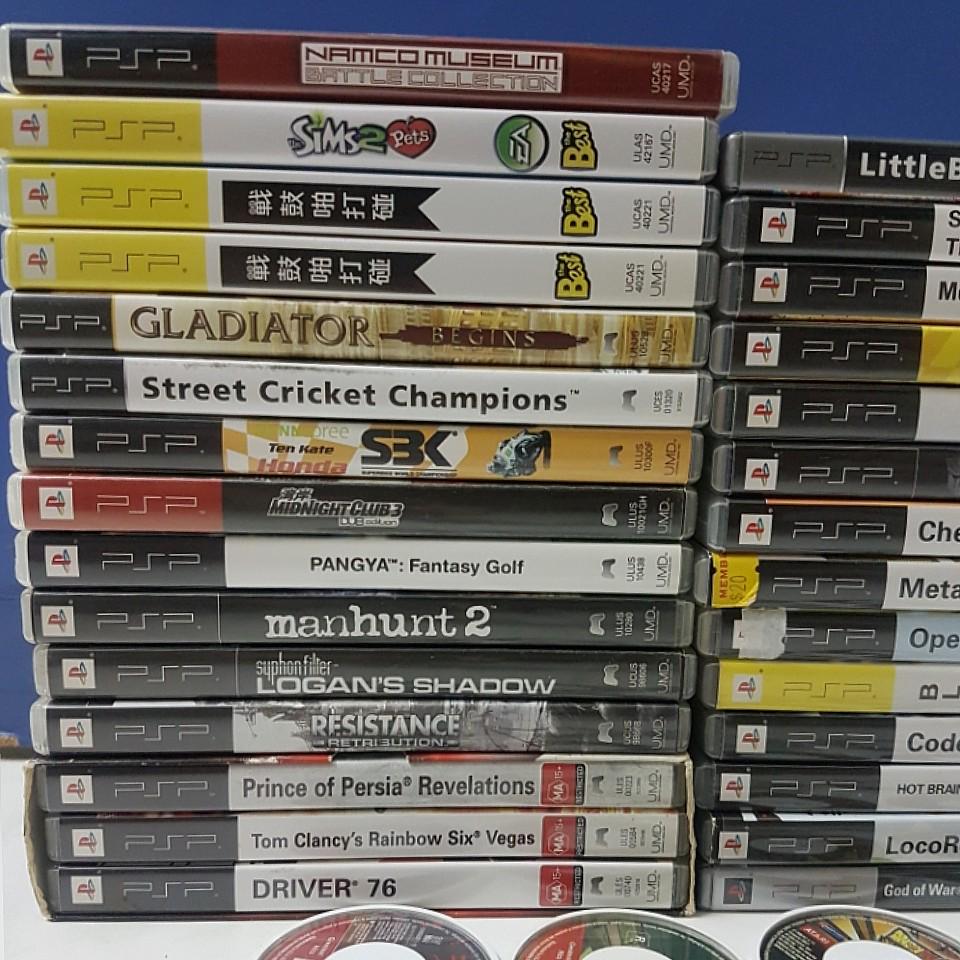 PSP UMD GAMES FOR SALE, Video Gaming, Video Game Consoles, PlayStation ...
