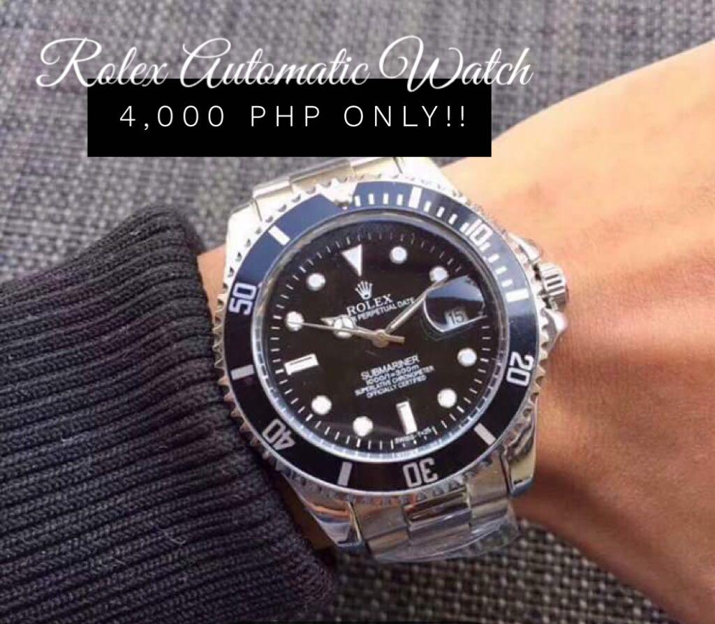 Rolex Automatic Watch Mens Fashion Watches And Accessories Watches On Carousell