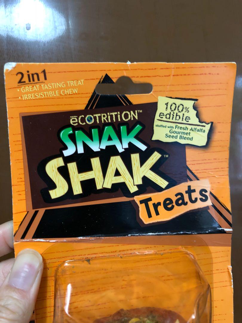 Snack Shack edible log and treat for small animals including rabbits ...