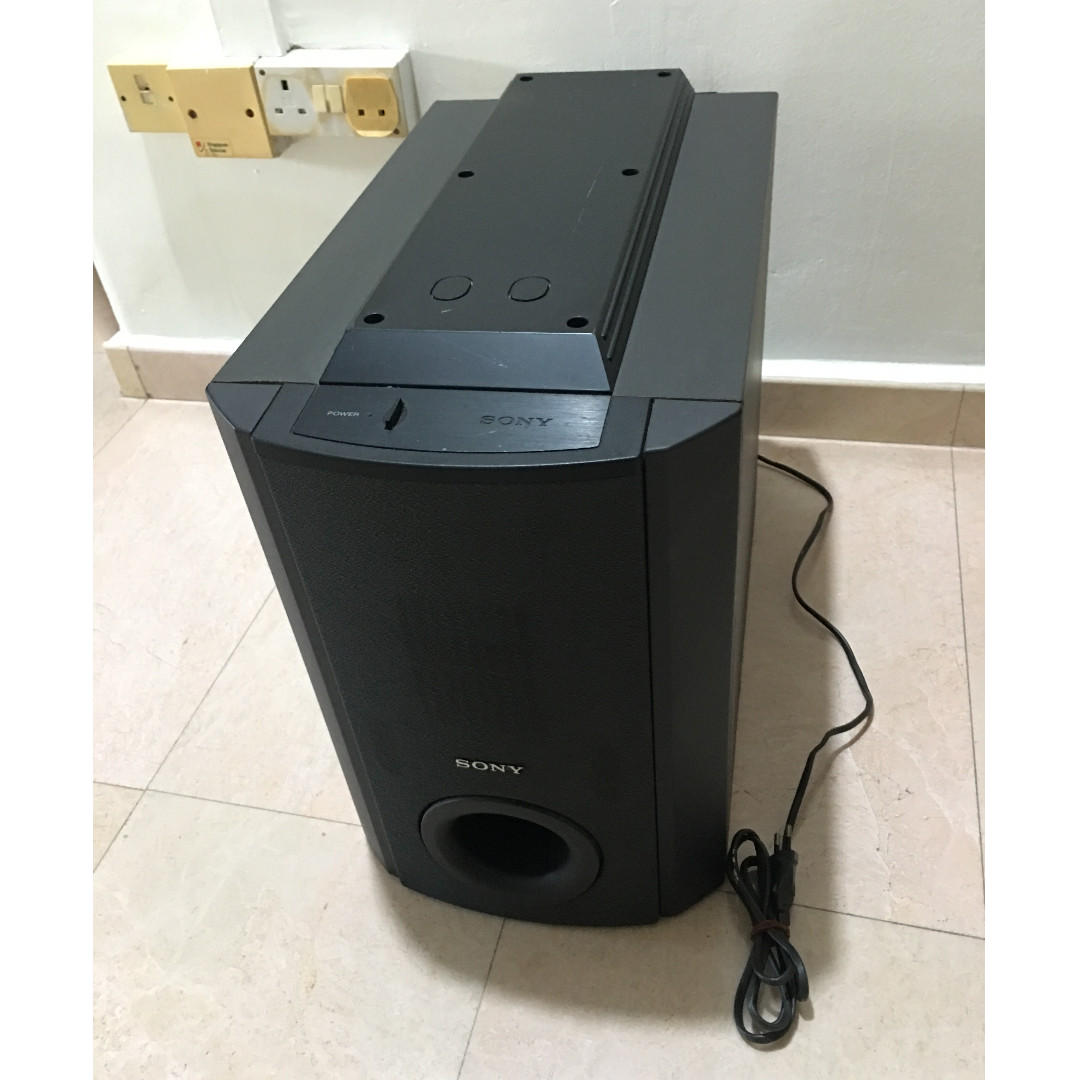 Sony SA-W505 Active Subwoofer, Audio, Soundbars, Speakers & Amplifiers ...