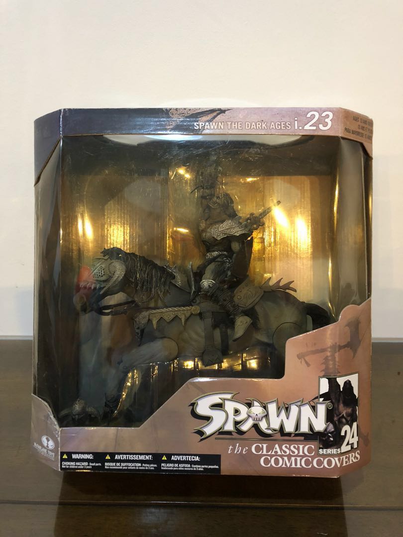 Spawn i.23 Dark Ages | Black Knight & Battle Horse | Deluxe Boxed Set ...