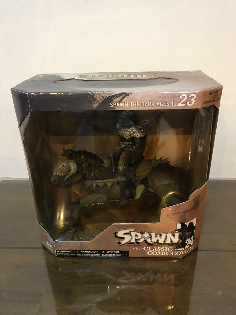 Spawn i.23 Dark Ages | Black Knight & Battle Horse | Deluxe Boxed Set ...