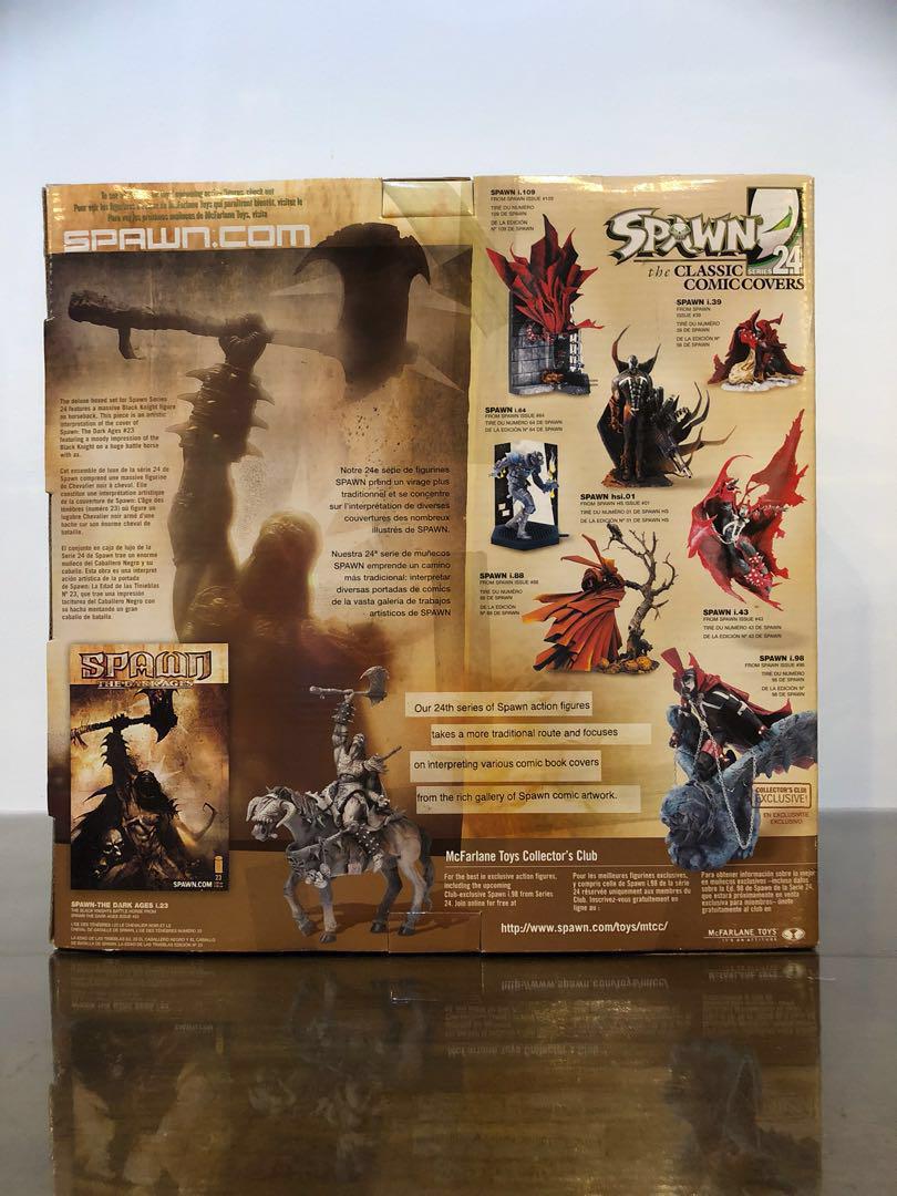 Spawn i.23 Dark Ages | Black Knight & Battle Horse | Deluxe Boxed Set ...