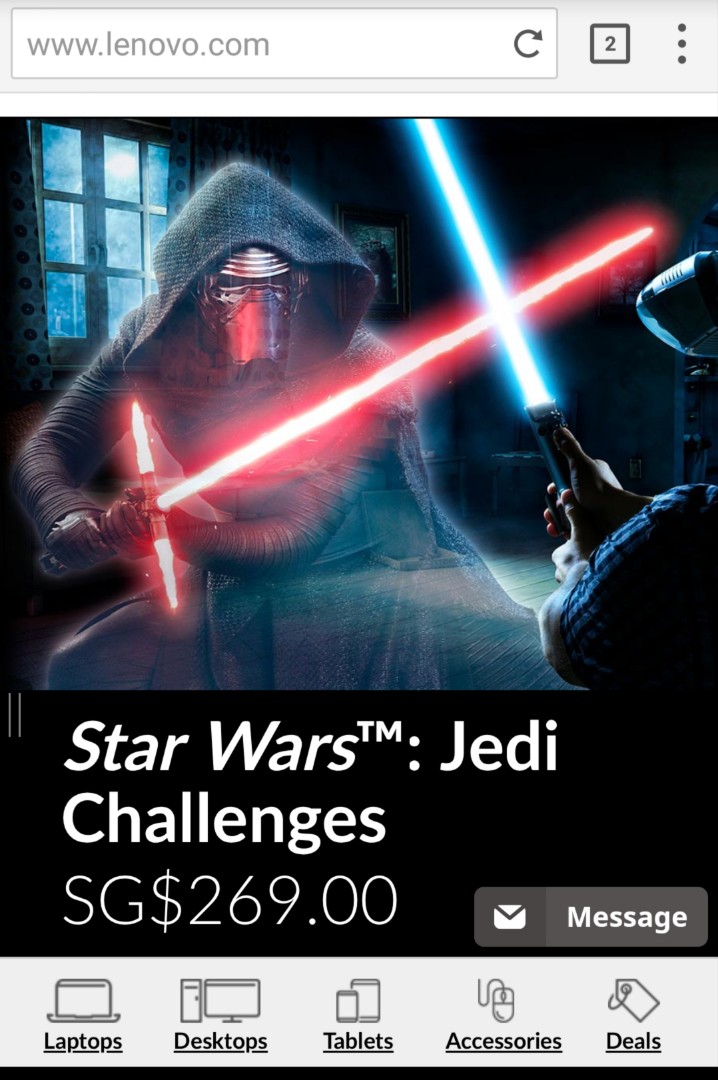 Star Wars Jedi Challenges: Augmented Reality Experience, Video Gaming ...