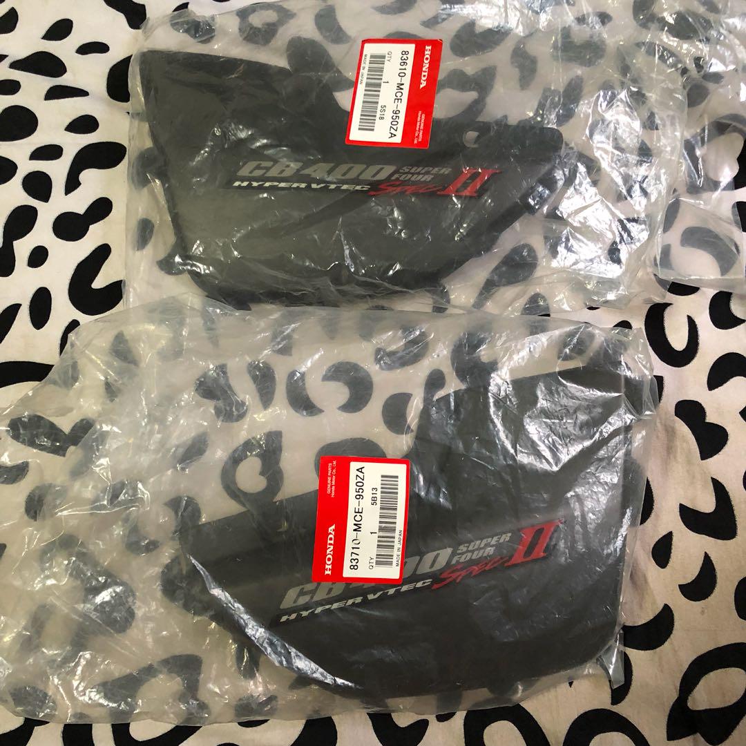 Super 4 CB400 Spec 1/2 side cover, Motorcycles, Motorcycle Accessories ...