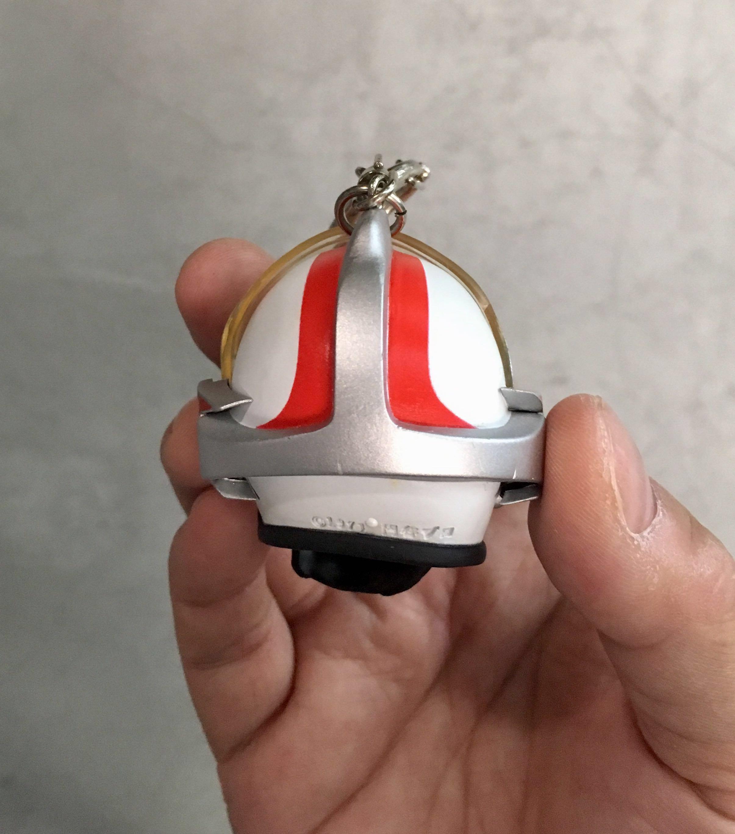 Ultraman Jack MAT Member (Hideki Goh No. 6) Mini Helmet Keychain ...