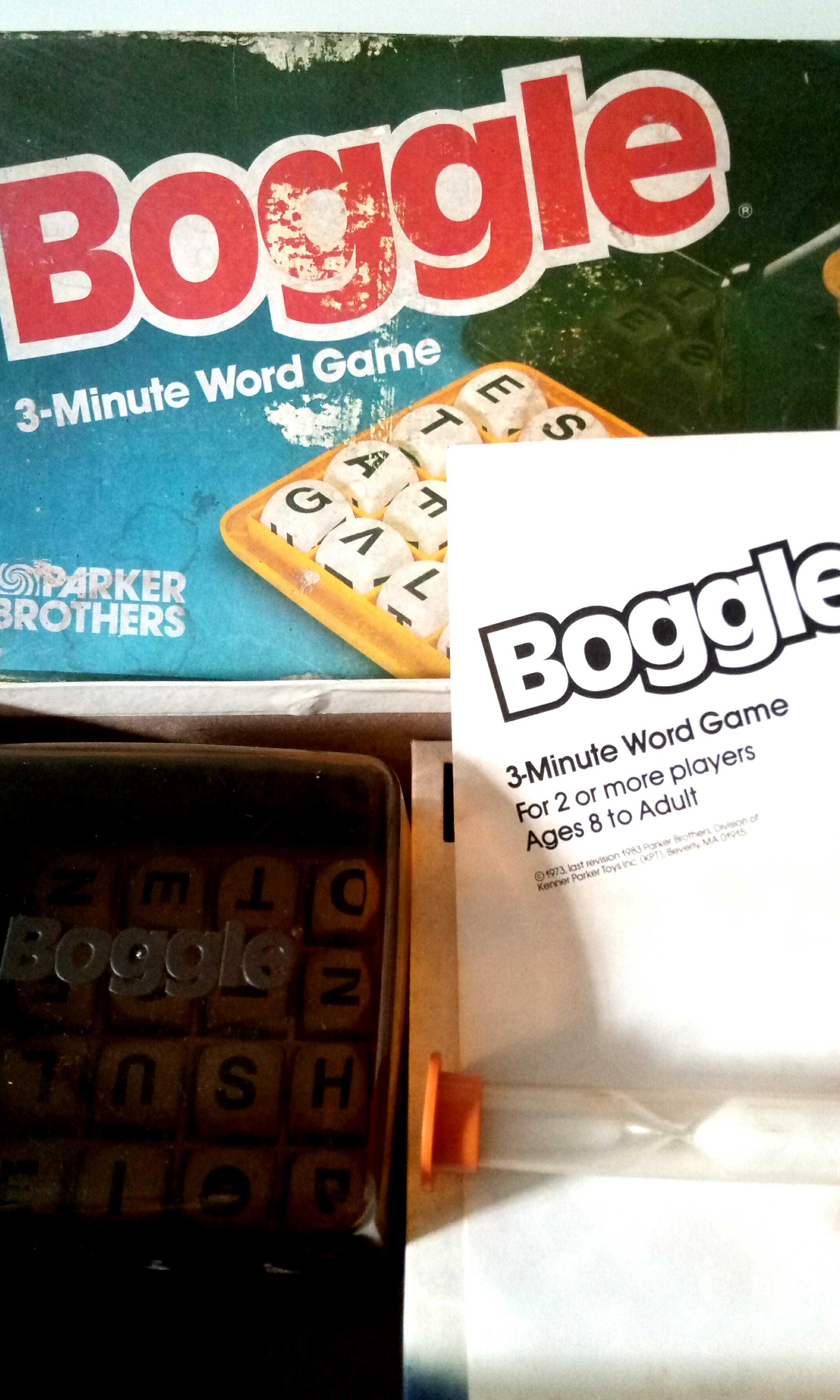 vintage Boggle, Hobbies & Toys, Memorabilia & Collectibles, Vintage ...