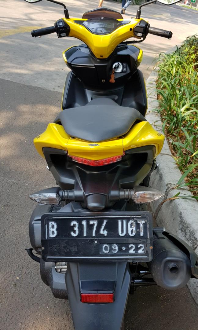 Yamaha AEROX 155CC Yellow Kuning Hitam 2017 KM SUPER RENDAH, Motor di ...