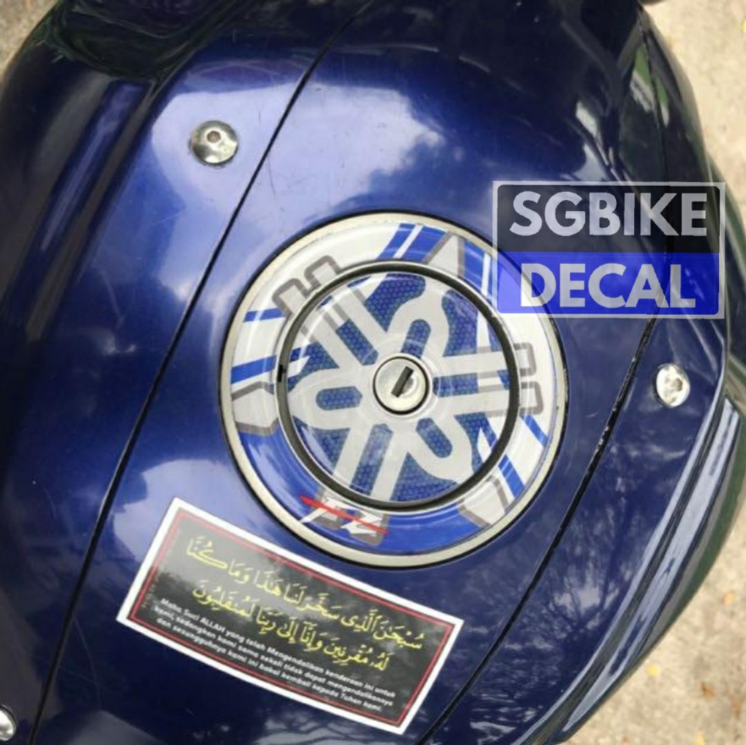 Yamaha Fz I6 Round Gas Pad, Motorcycles, Motorcycle Accessories on ...