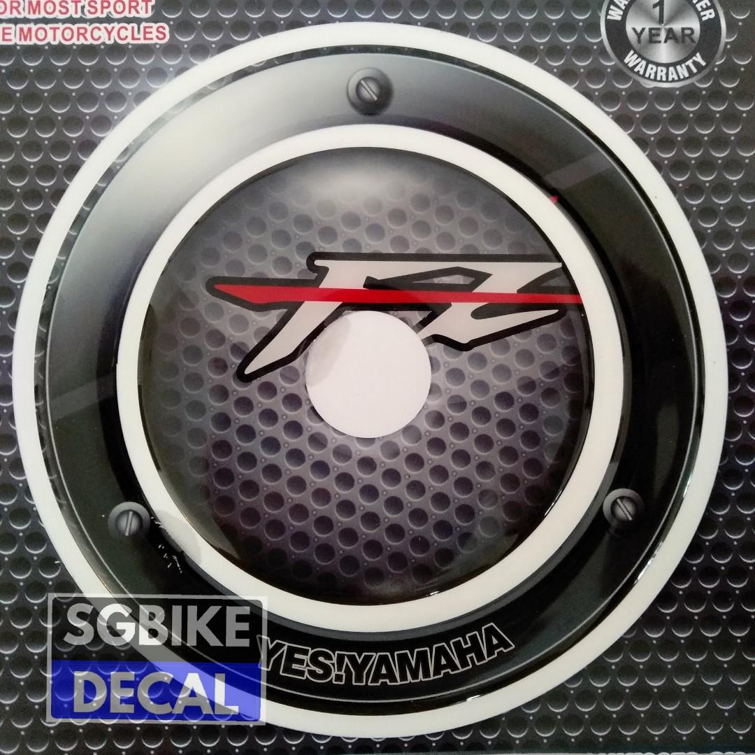 Yamaha Fz I6 Round Gas Pad, Motorcycles, Motorcycle Accessories on ...