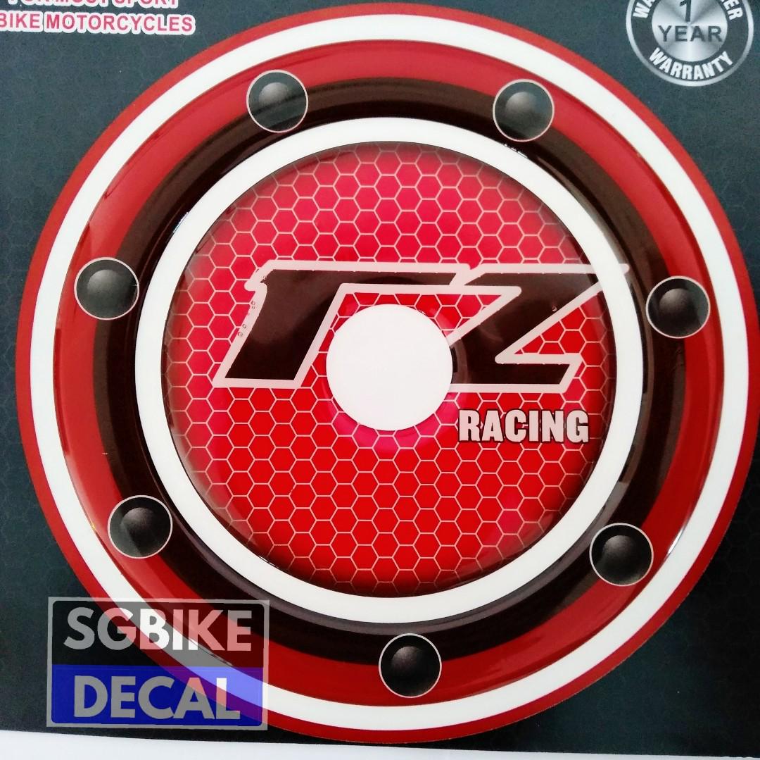 Yamaha Fz I6 Round Gas Pad, Motorcycles, Motorcycle Accessories on ...