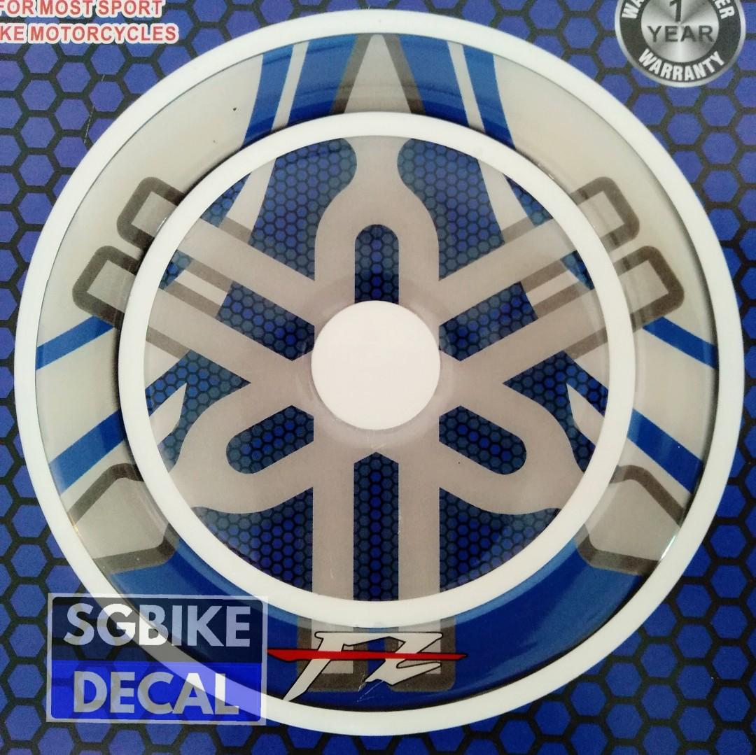 Yamaha Fz I6 Round Gas Pad, Motorcycles, Motorcycle Accessories on ...