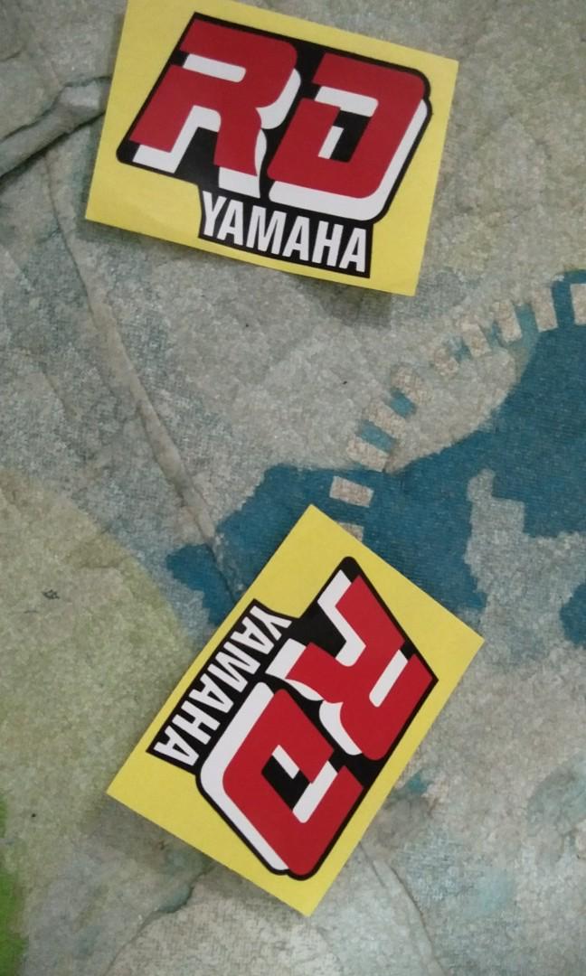 Yamaha RD sticker, Hobbies & Toys, Stationery & Craft, Art & Prints on ...