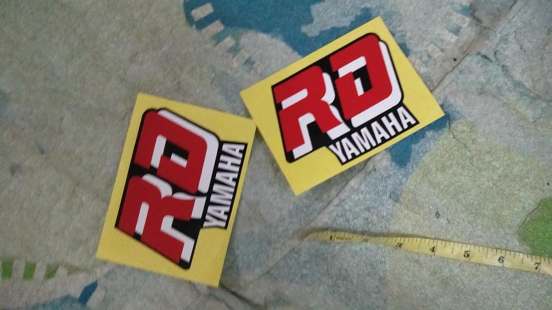 Yamaha RD sticker, Hobbies & Toys, Stationery & Craft, Art & Prints on ...