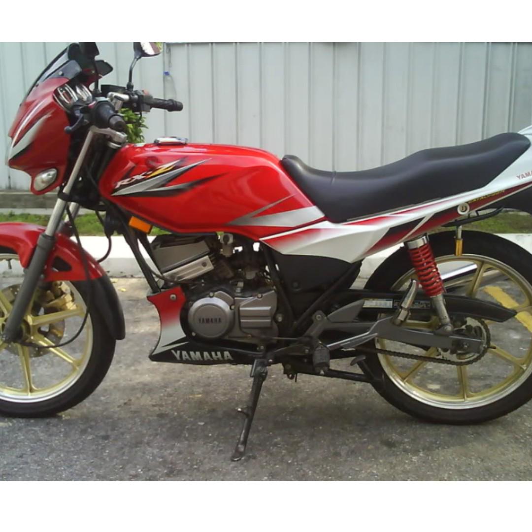 Yamaha new Rxz Original Red/white Coverset for sale, Motorcycles ...