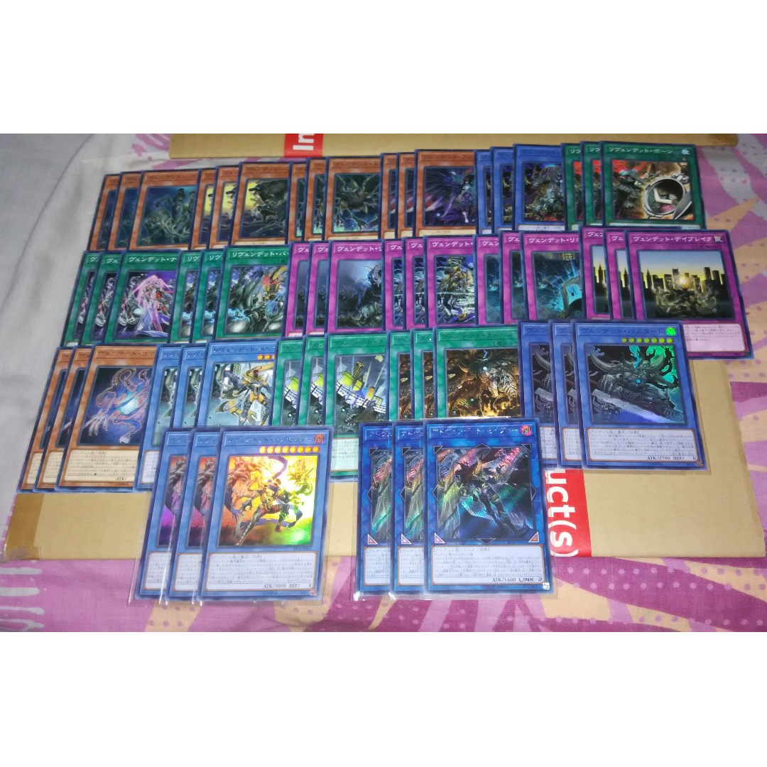 [Yugioh] Vendread FULL Playset [EP18 -JP/ASIA PRINT Ver.], Hobbies ...