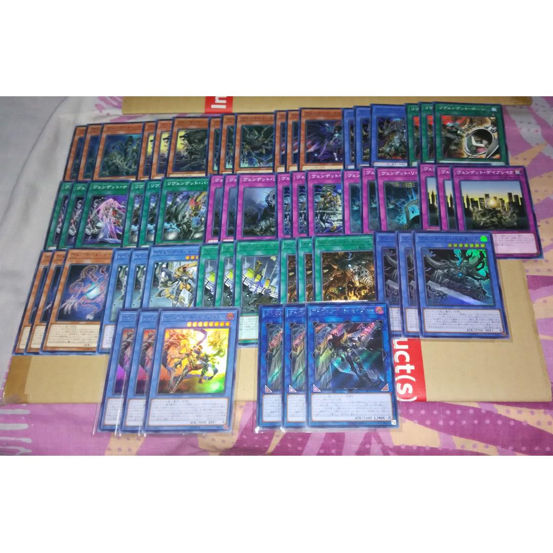 [Yugioh] Vendread FULL Playset [EP18 -JP/ASIA PRINT Ver.], Hobbies & Toys, Toys & Games on Carousell