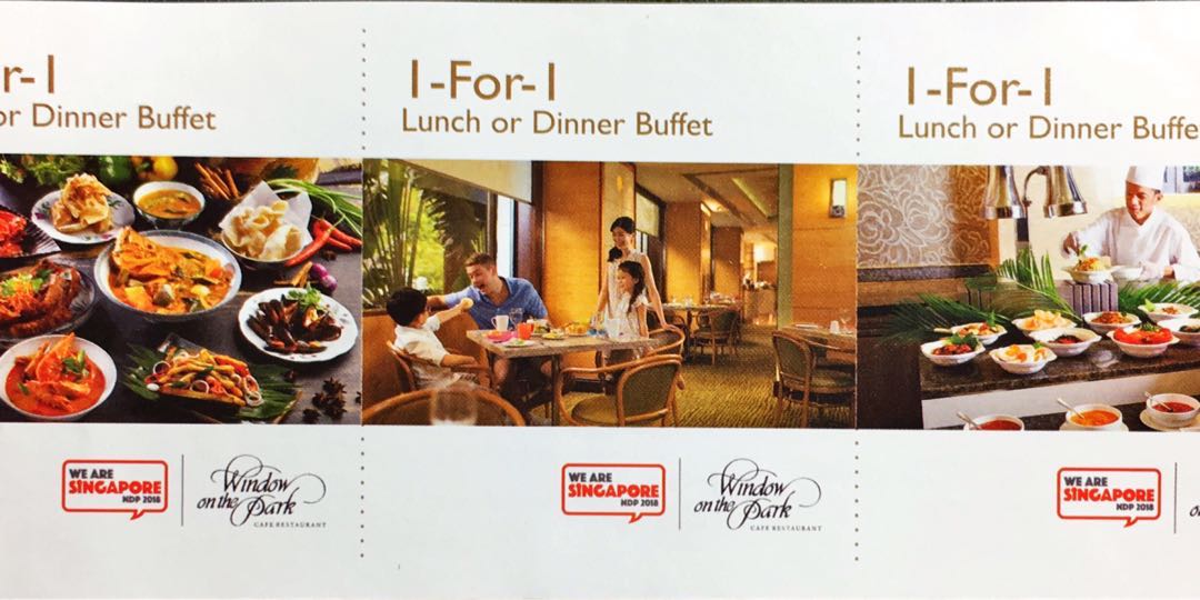 1-For-1 Lunch or Dinner Buffet @ Window on the Park, Tickets & Vouchers ...