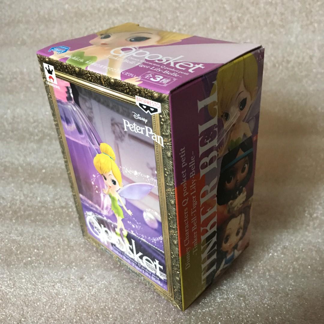 日版 BANPRESTO 景品 DISNEY CHARACTERS Q POSKET PETIT -PETER PAN- 小飛俠 TINKER ...